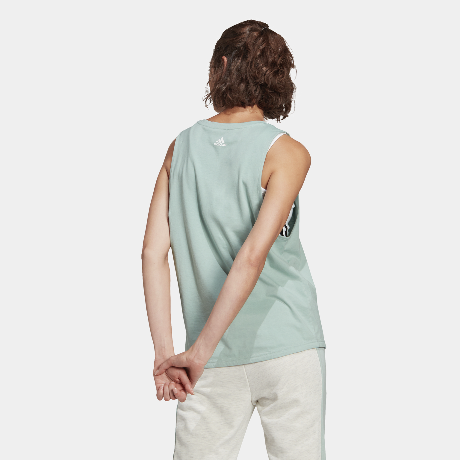 Essential Stacked Logo Tank Top W - Treenitopit - Essential Stacked ...