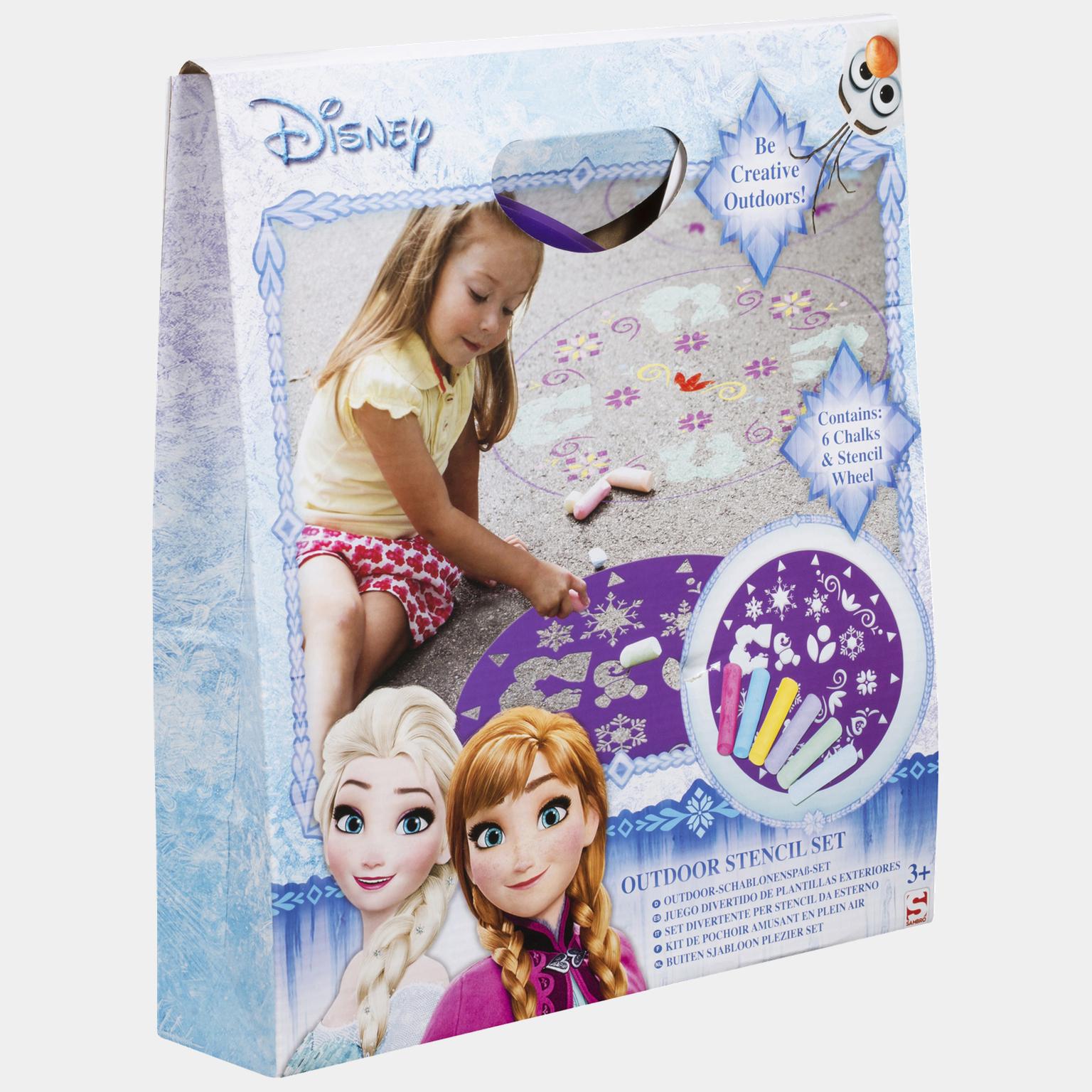 Frozen Stencil Set - Pihapelit - Frozen Stencil Set | XXL